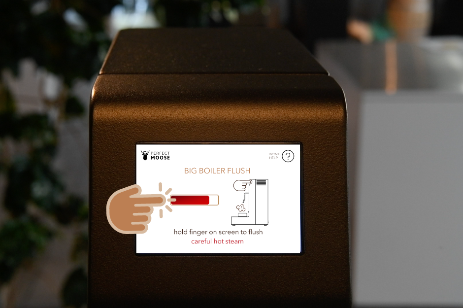 how to refresh the boiler of Perfect Moose Jack